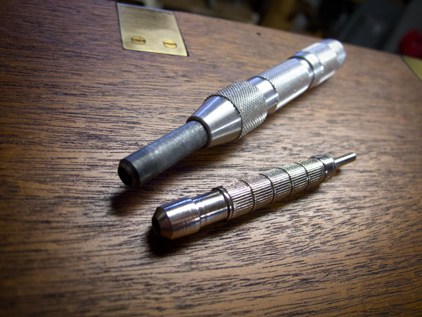 Installing Hardware with a Center Punch | Popular Woodworking