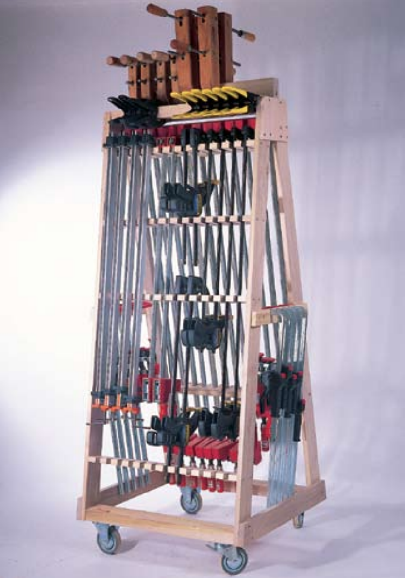 Rolling Clamp Rack | Popular Woodworking