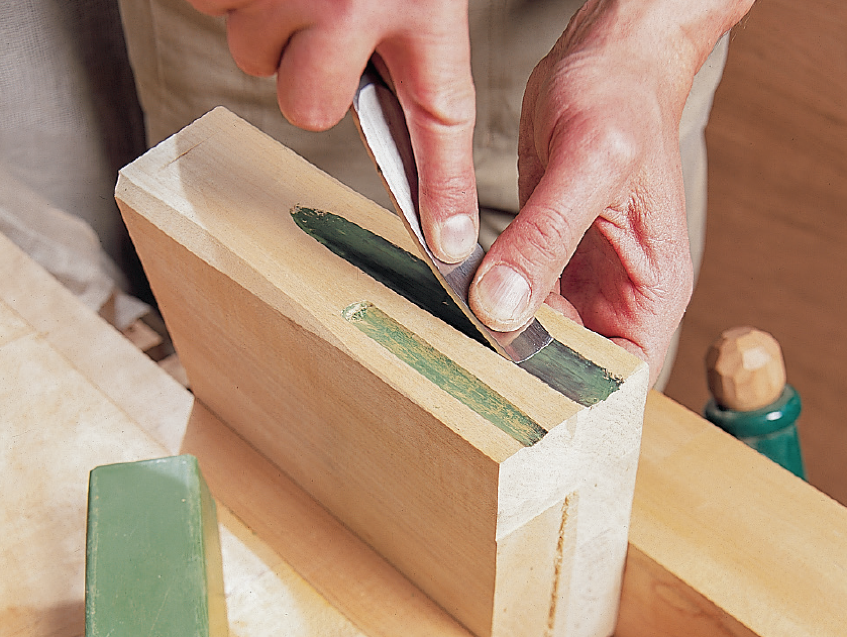 Make a Quick Custom Gouge Strop | Popular Woodworking