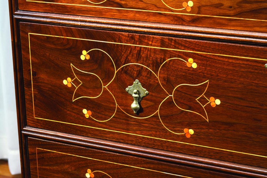 Line & Berry Chest of Drawers | Popular Woodworking