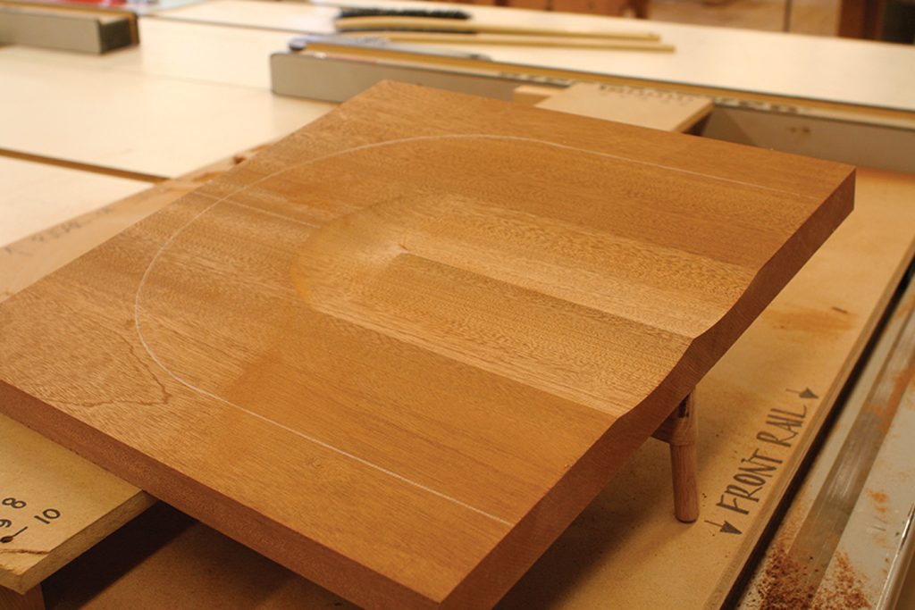 Scoop a Chair Seat on the Table Saw | Popular Woodworking