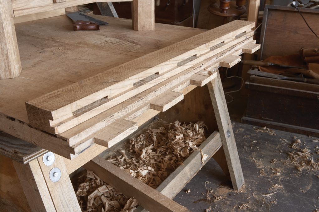 The Barnsley Hay Rake Table | Popular Woodworking