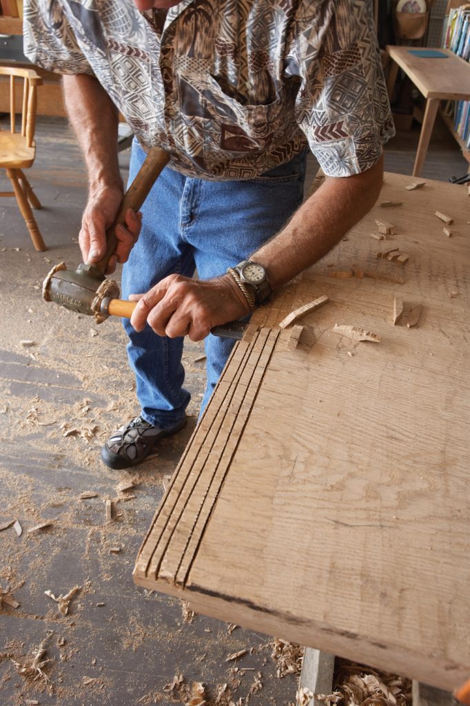 The Barnsley Hay Rake Table | Popular Woodworking