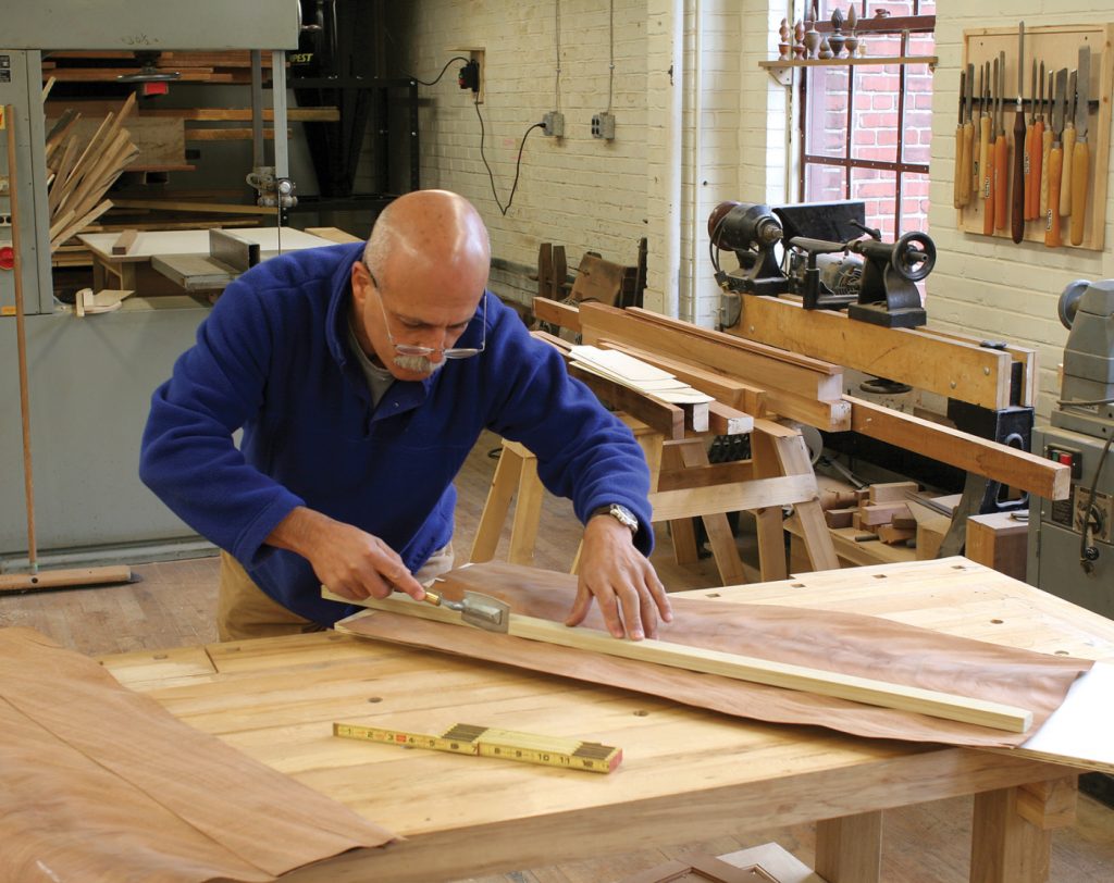 Traditional Hide Glue Veneering | Popular Woodworking