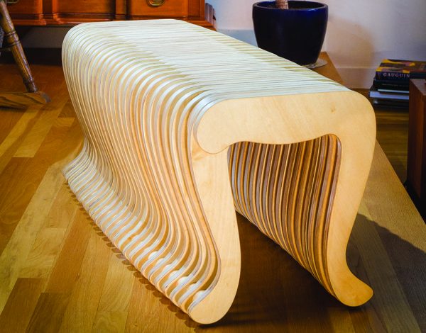 A Modern Parametric Bench | Popular Woodworking