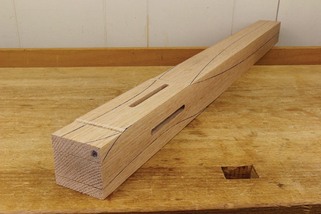 Designing and Building Curved Furniture Legs