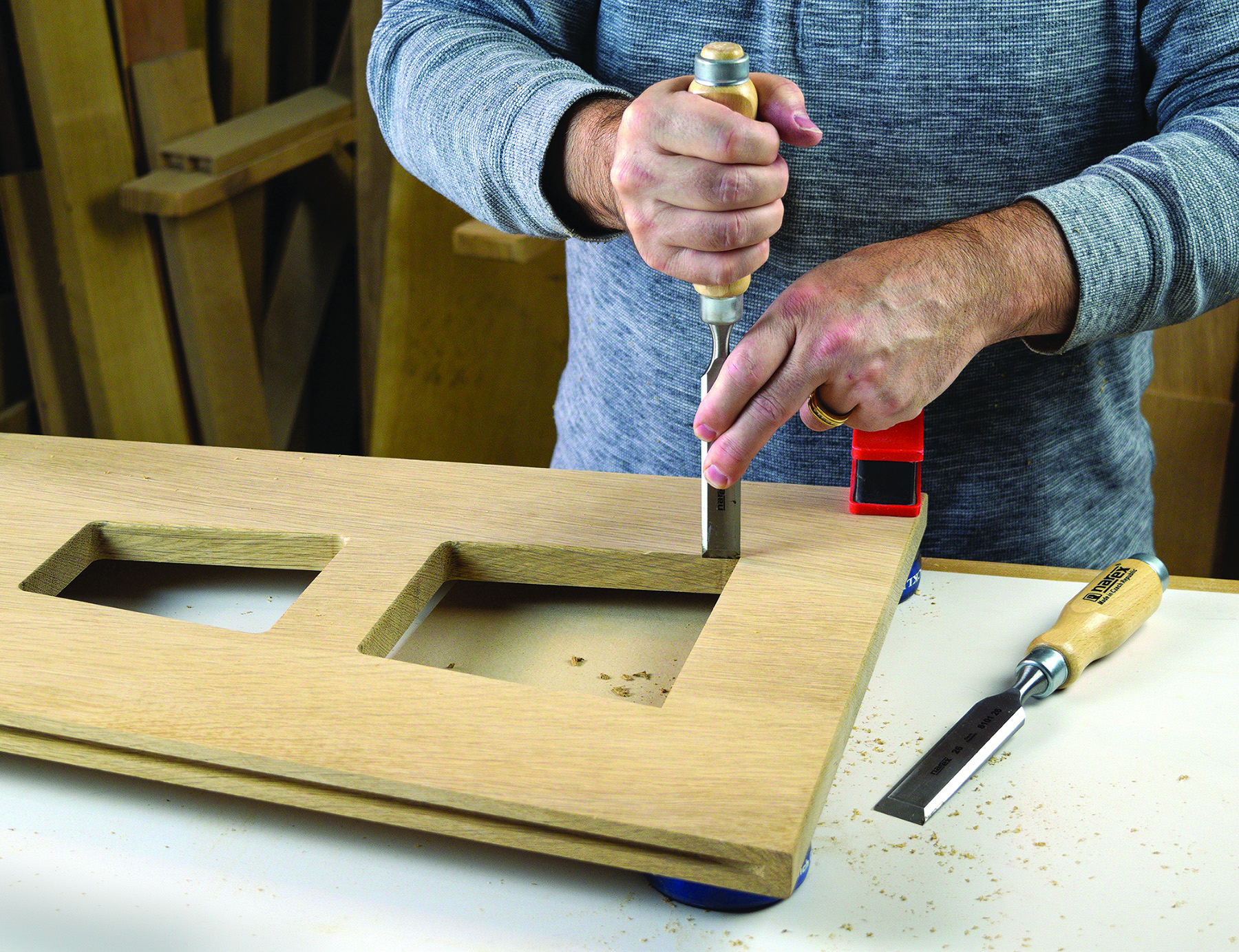 Single Oval Library Table | Popular Woodworking