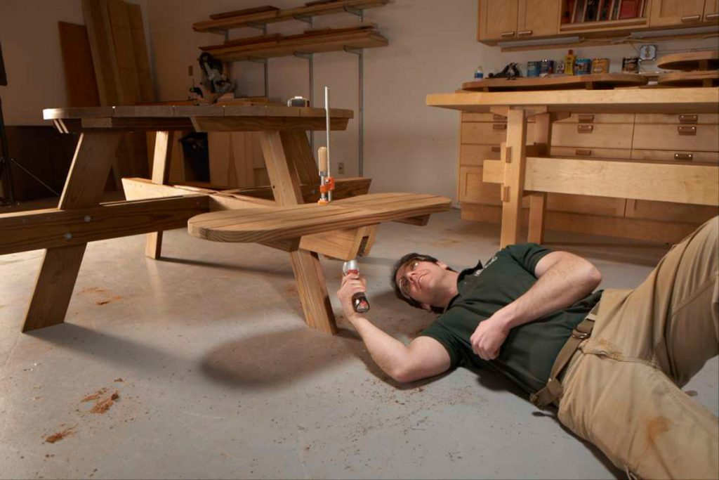 Crisscross Picnic Table | Popular Woodworking