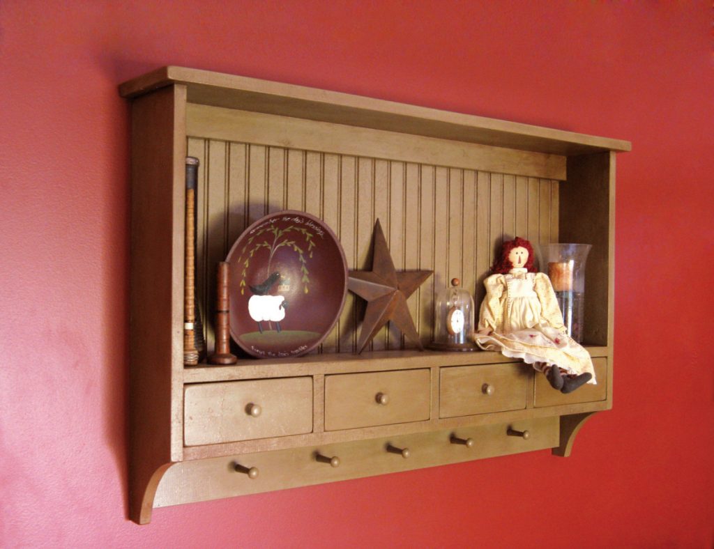 Green Wall Shelf | Popular Woodworking