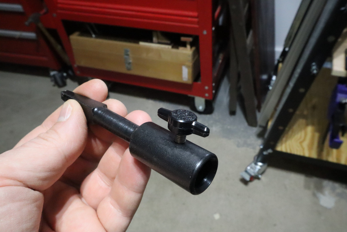 Hand Brace Adapter for WoodOwl Tri-Cut Bits | Popular Woodworking