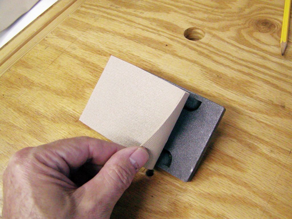 Shelf Liner Sanding Pad | Popular Woodworking