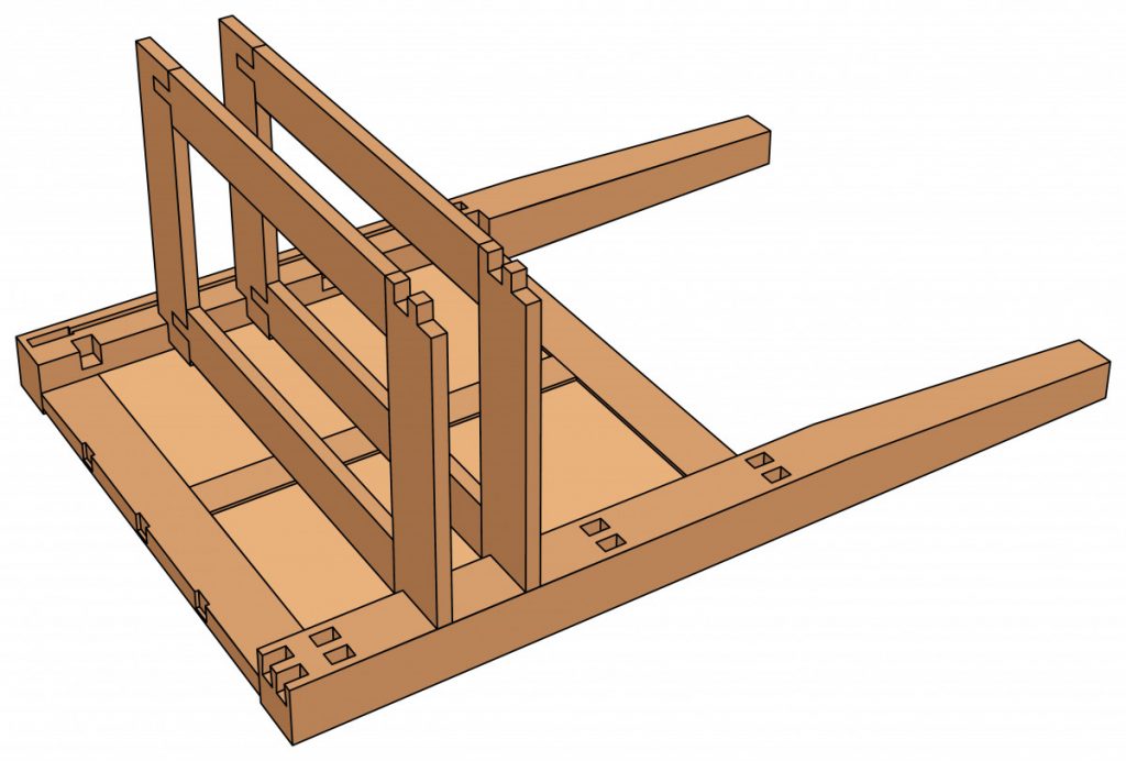 Shaker Sewing Counter Online Extras | Popular Woodworking