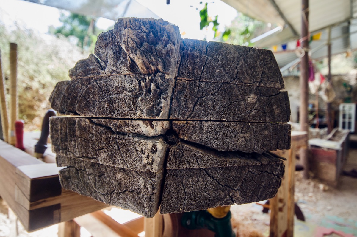 Dan Dragon’s Torii Table Part 2: The Wood, the Top and the Main Aprons