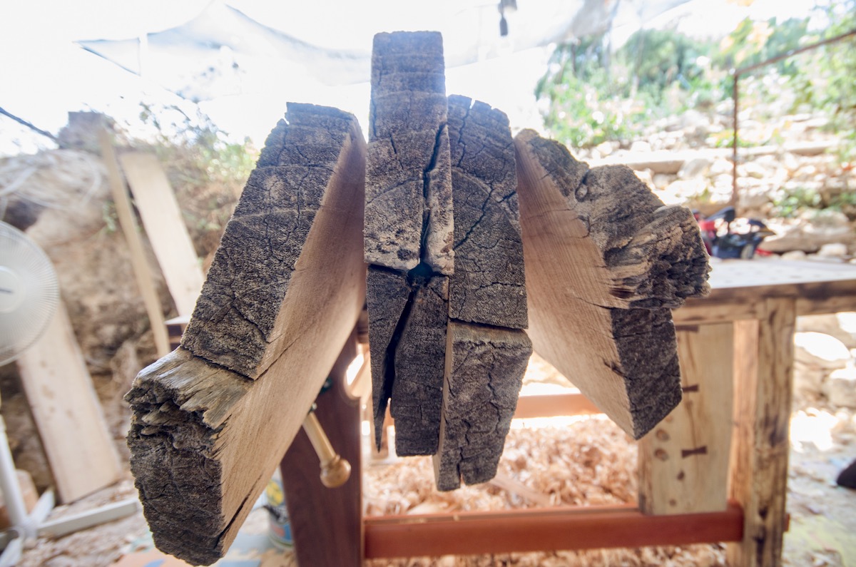 Dan Dragon’s Torii Table Part 2: The Wood, the Top and the Main Aprons