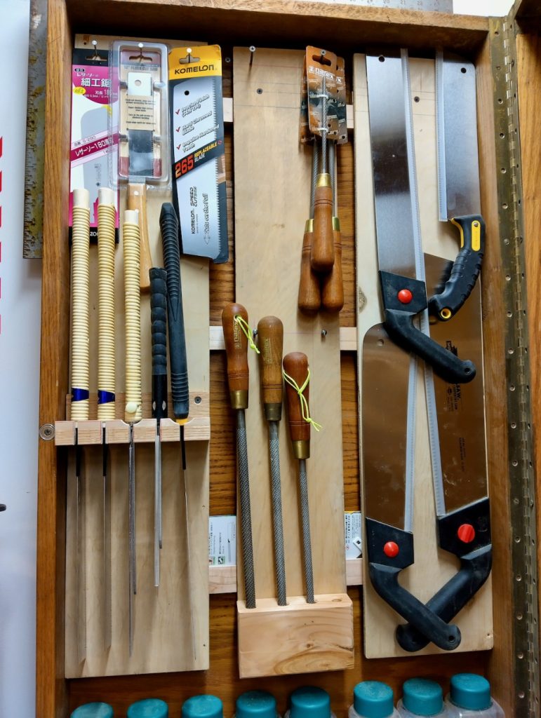 French Cleats Inside Tool Cabinets | Popular Woodworking