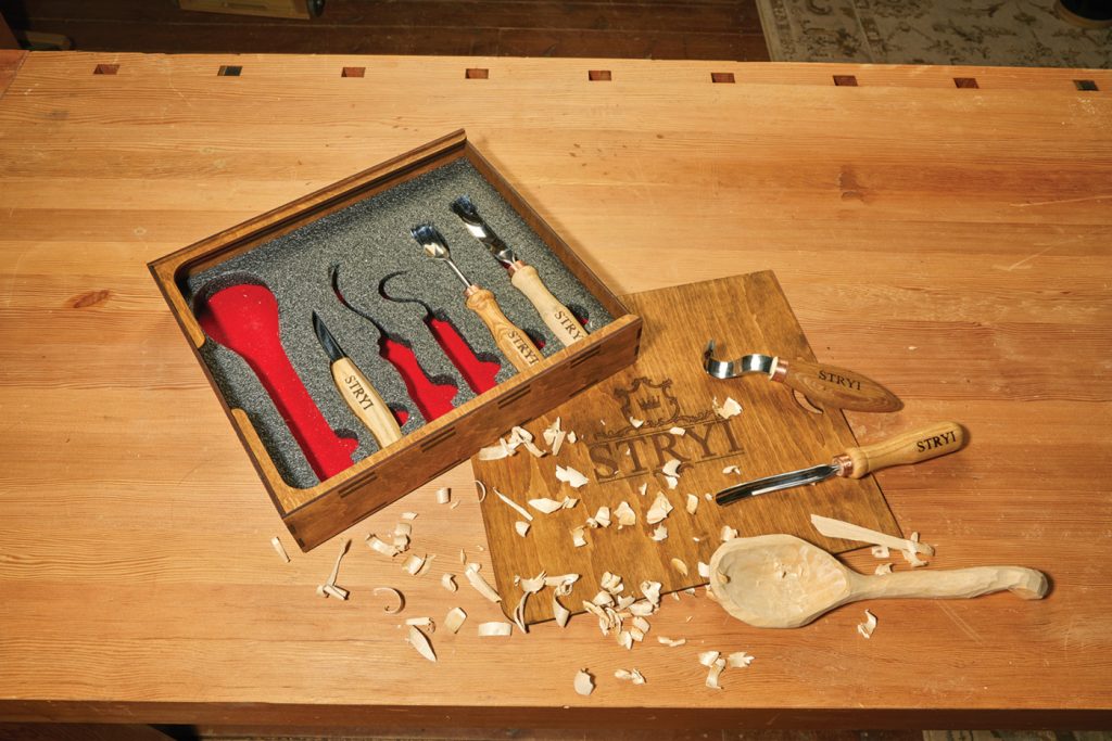 Stryi 5 Piece Spoon Carving Set Review | Popular Woodworking