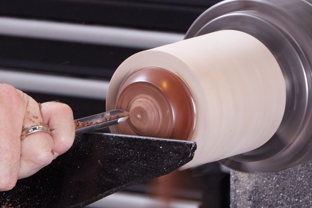 Turned Scoop with Pewter Finial | Popular Woodworking