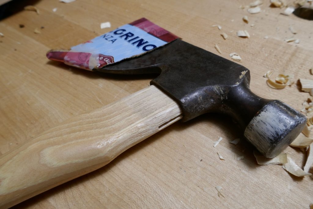 Hanging a Hatchet Handle | Popular Woodworking