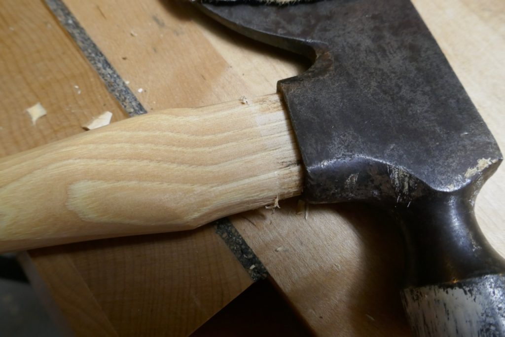 Hanging a Hatchet Handle | Popular Woodworking