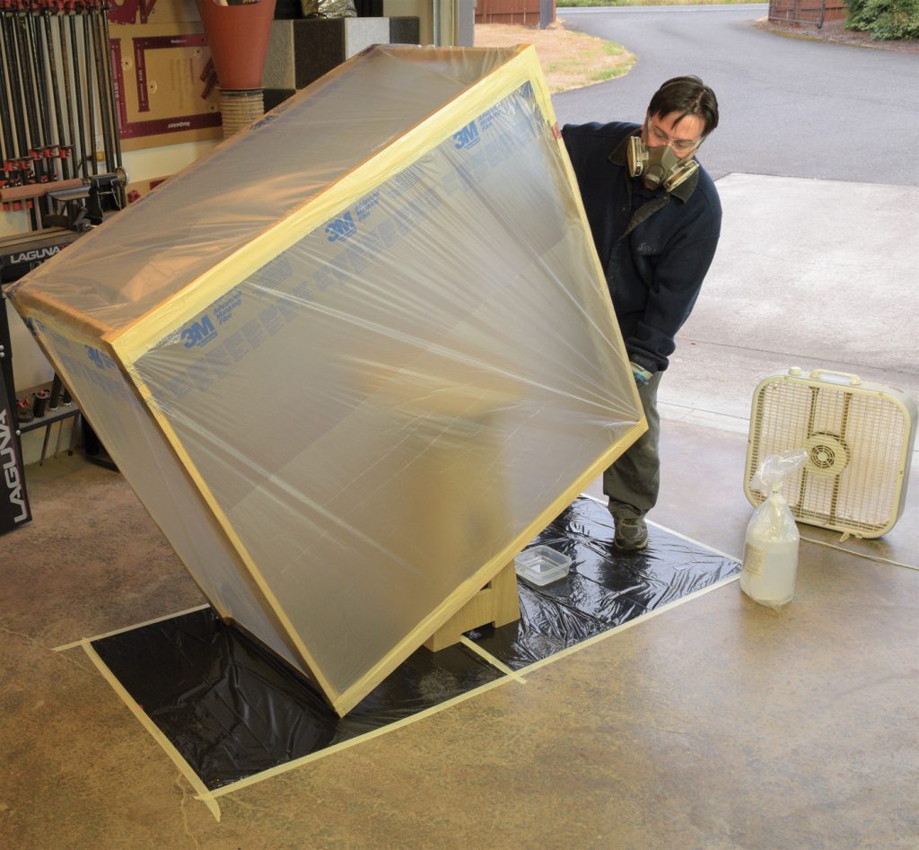 Traditional Fumed Finish for White Oak | Popular Woodworking