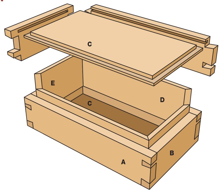 Veneered and Dovetailed Box | Popular Woodworking