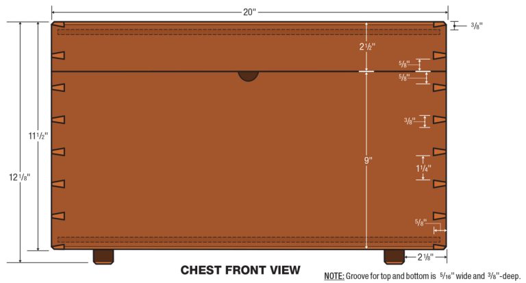 Dovetailed, Curly Maple Tool Chest | Popular Woodworking