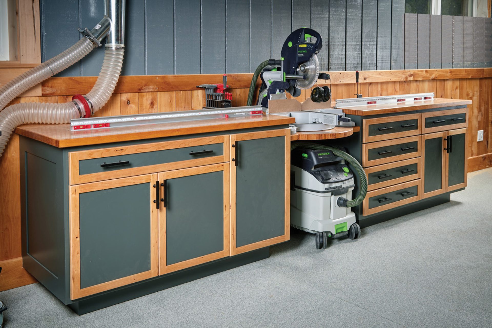 Miter Saw Station | Popular Woodworking