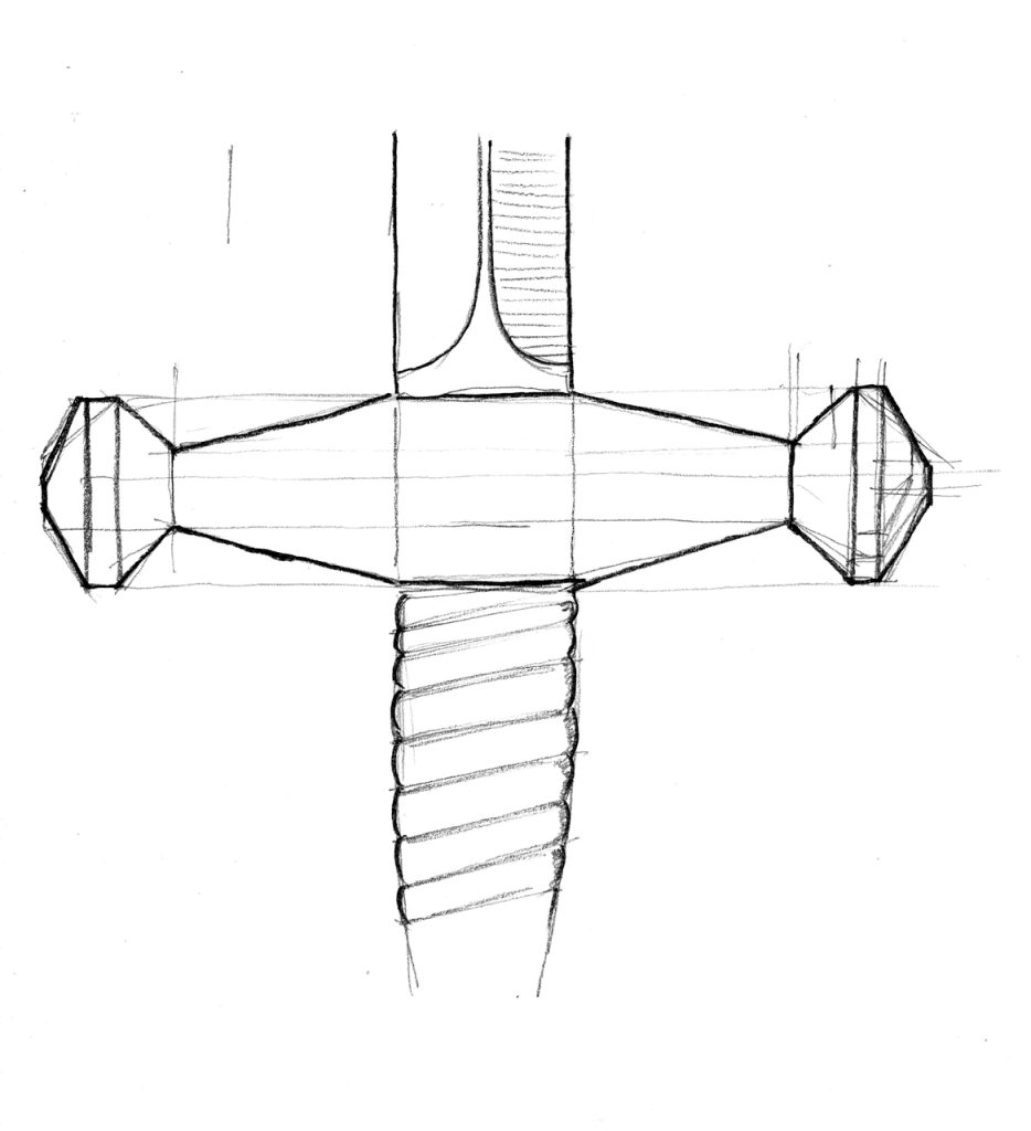 A Wooden Sword, Part 4 – Continuing Work on the Guard | Popular Woodworking