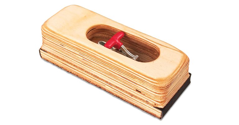 Toggle Clamp Sanding Block | Popular Woodworking