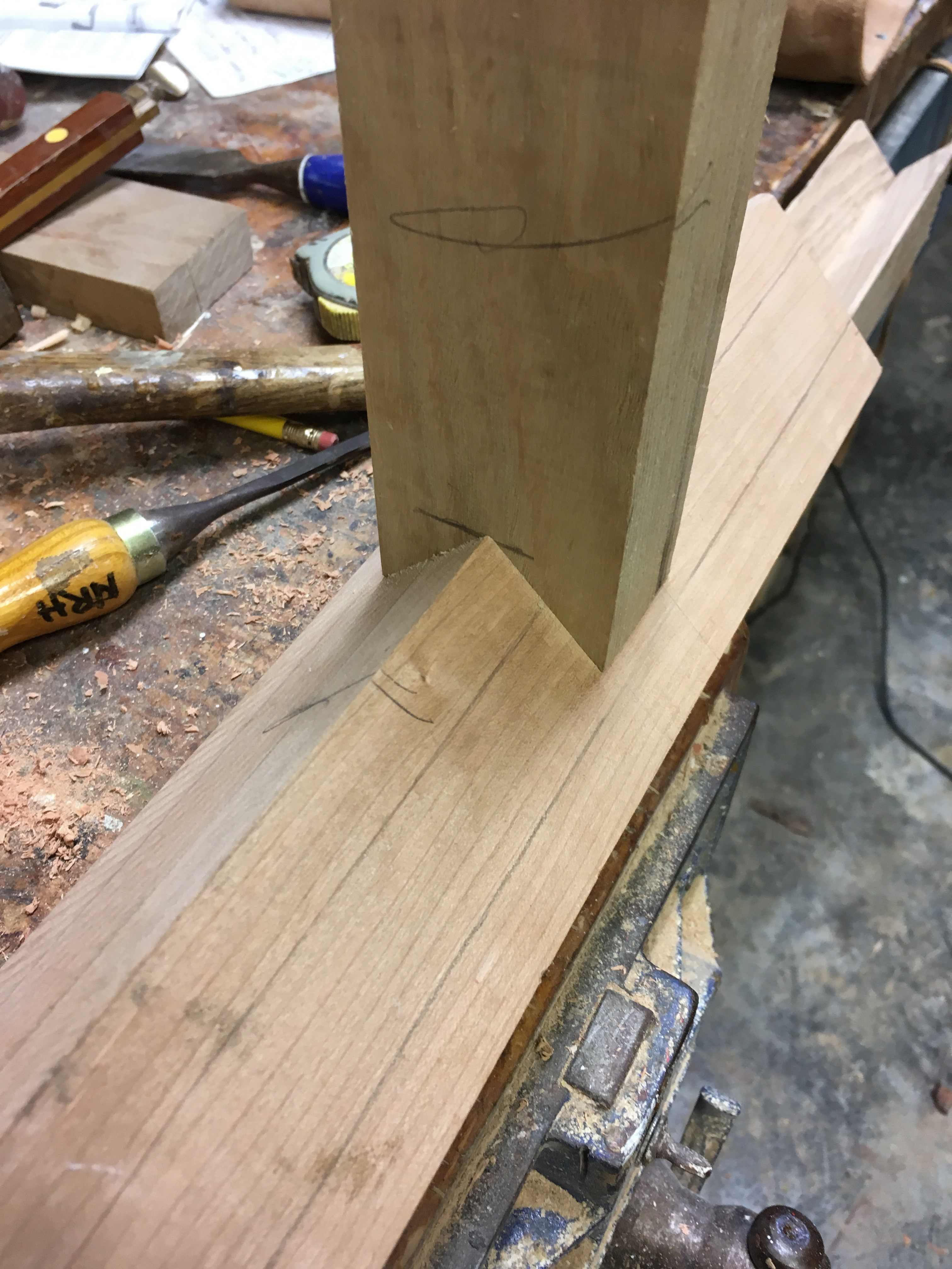 How I Made a Notched & Tenoned Joint for the First Time | Popular ...