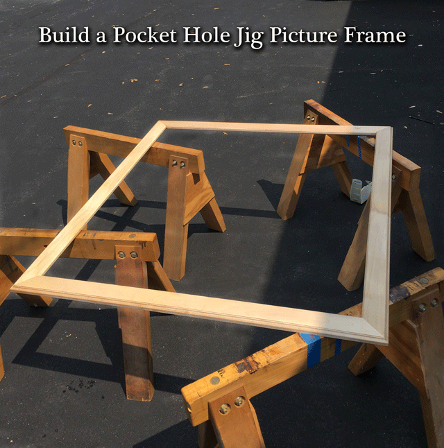 Build a Pocket Hole Jig Picture Frame | Popular Woodworking