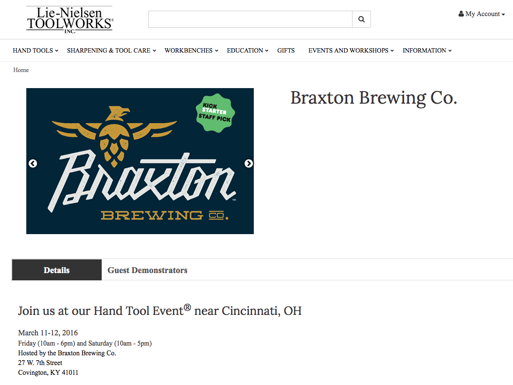 Lie-Nielsen Hand Tool Event March 11-12. And Beer. | Popular Woodworking