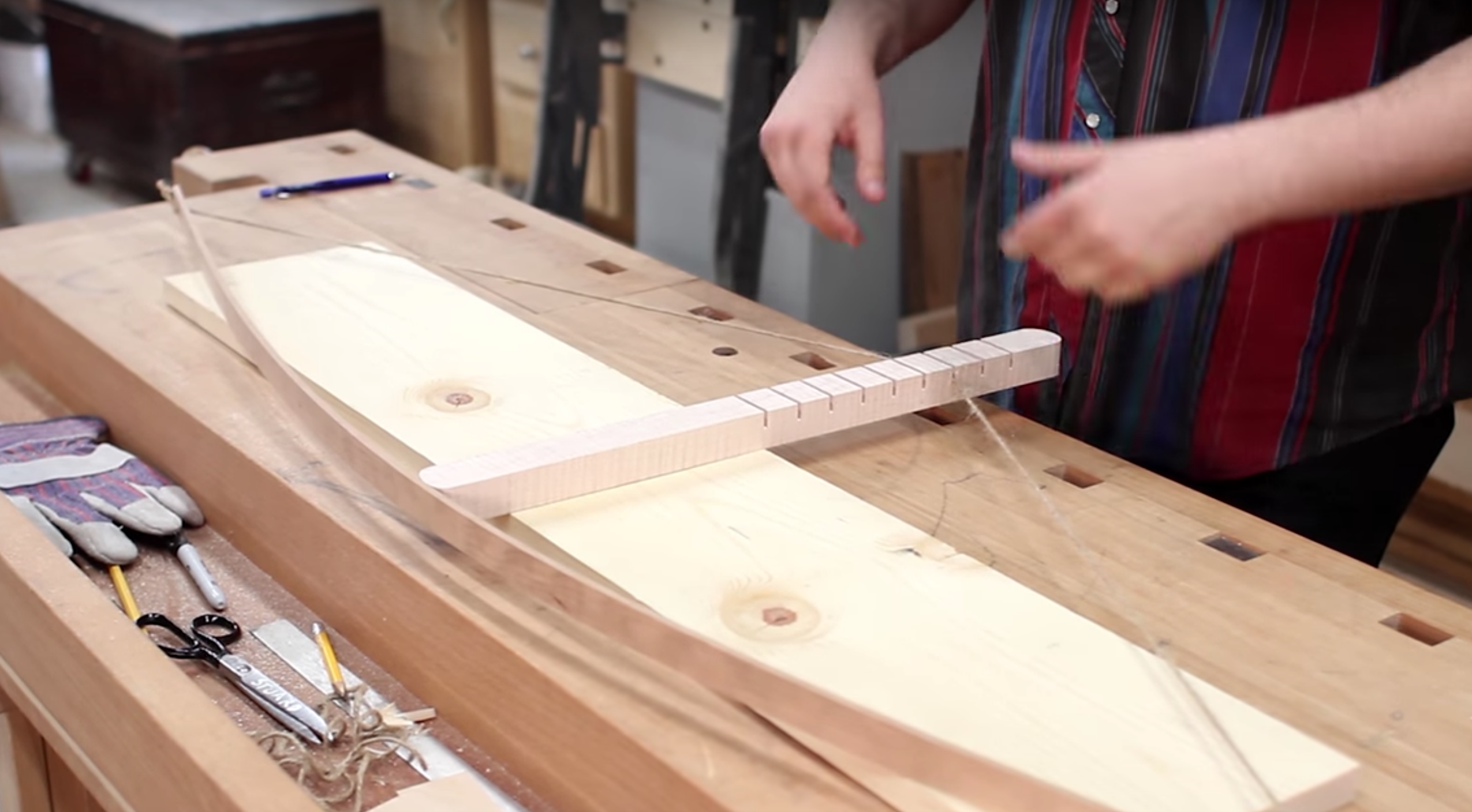 Tricks of the Trade: Make a Arc Drawing Jig | Popular Woodworking