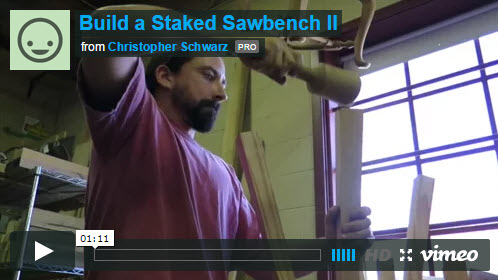Staked Sawbenches, Day 2 | Popular Woodworking