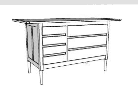 Shaker Cabinet SketchUp Model | Popular Woodworking