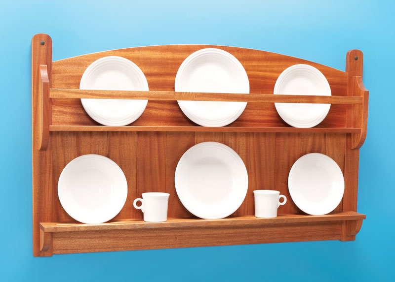 Stickley-Style Plate Rack | Popular Woodworking
